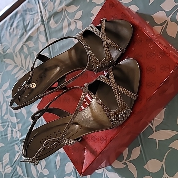 Guess | Shoes | Guess High Heel Strappy Sandal Shoes | Poshmark
